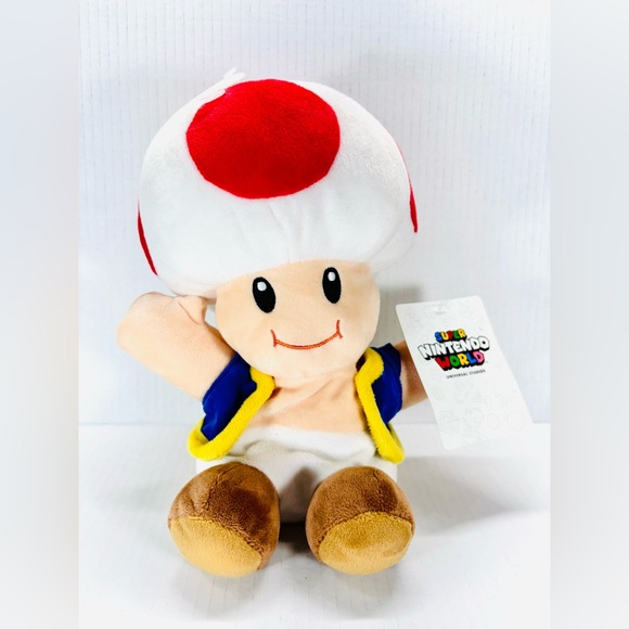 Nintendo | Toys | Toad Puppet Super Mario Plush Universal Studios ...